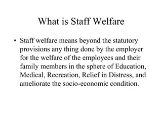 Welfare scheme in Railways | PPT