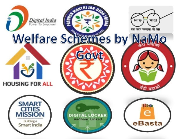 Welfare schemes by modi govt