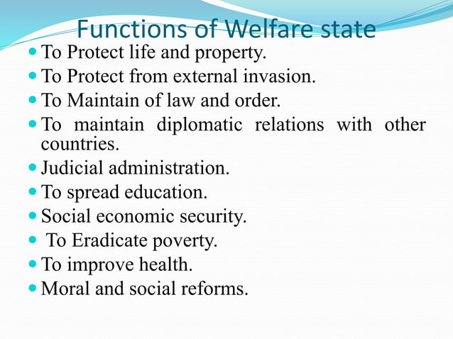 Welfare state