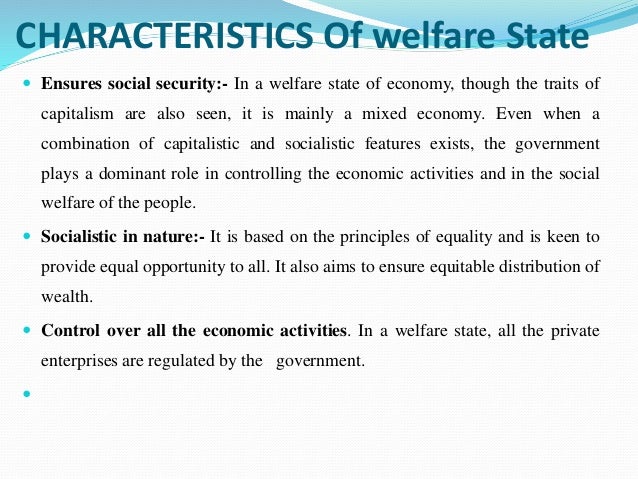 Welfare state