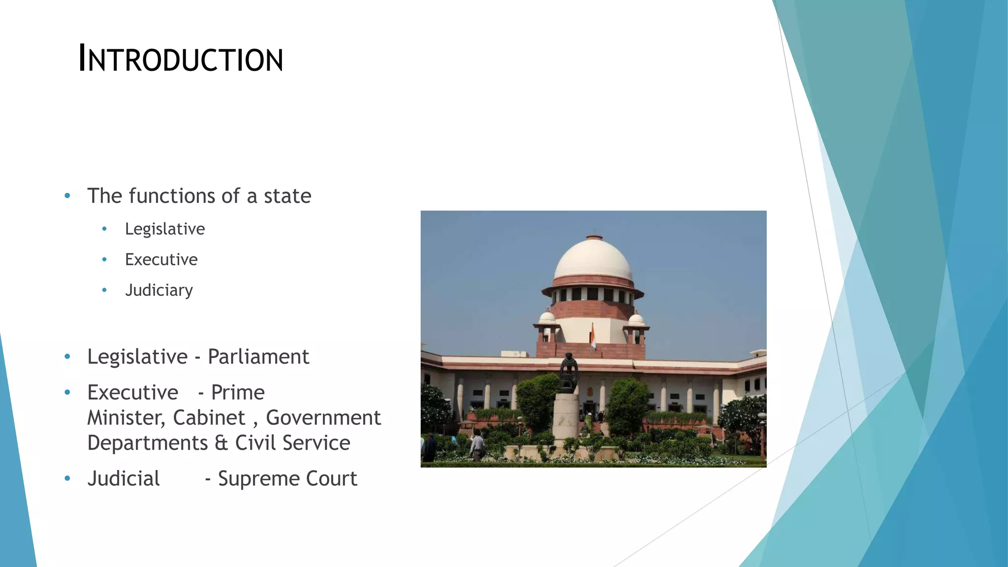 Welfare state and administrative law | PPTX