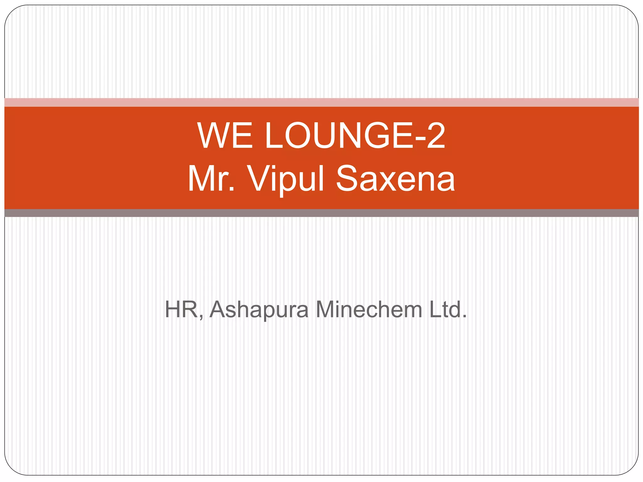 We like project welingkar | PPTX