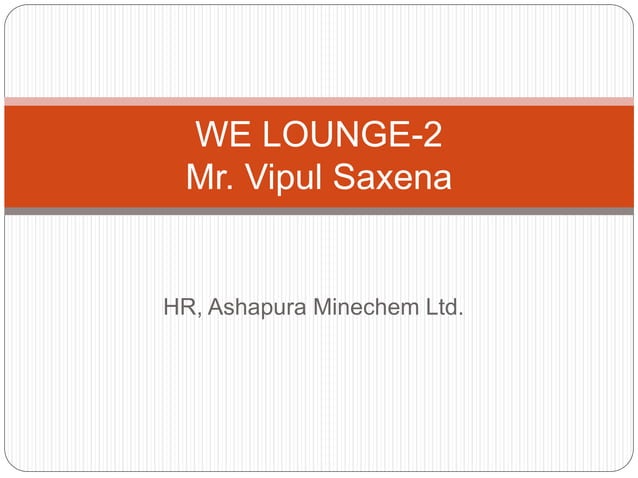 We like project welingkar | PPTX | Large Business | Business