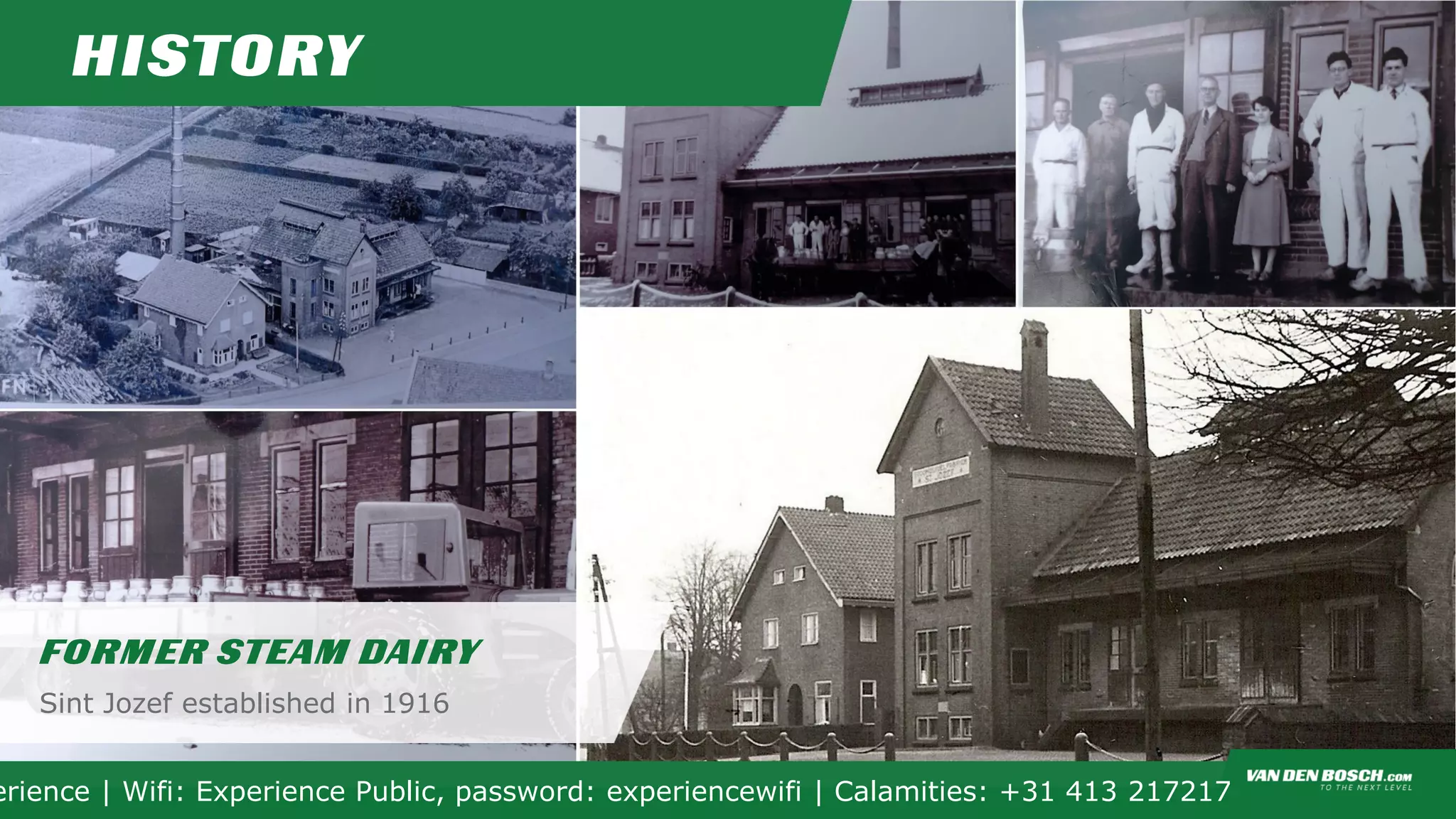 Introduction Van den Bosch Experience | PPT