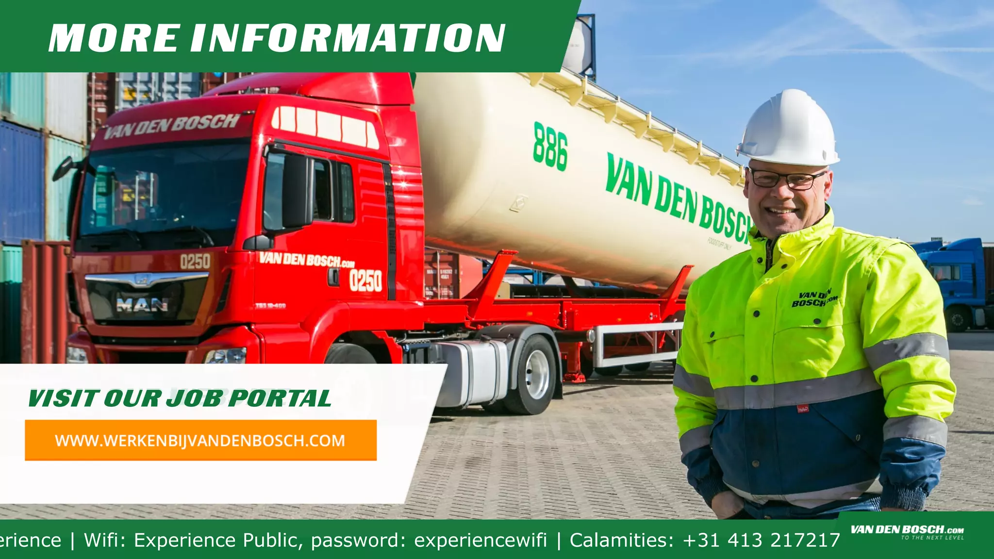 Introduction Van den Bosch Experience | PPT