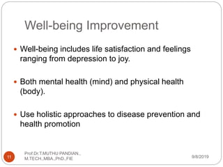 Well being and Happy life | PPTX