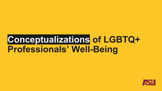 Well-Being for a Diverse Population of Higher Education Professionals.pptx