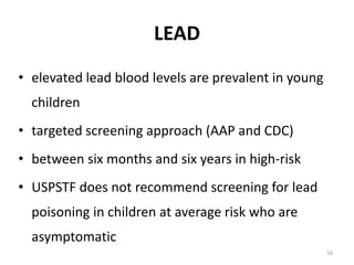 Well child visits | PPTX