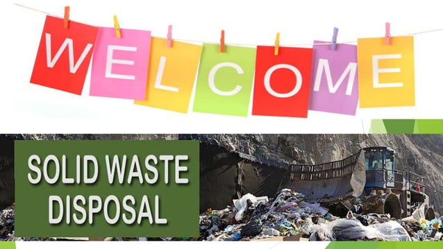 Disposal of Solid Waste in Bangladesh | PPT
