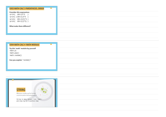 Well Grounded Python Coding - Revision 1 (Day 1 Handouts) | PPT