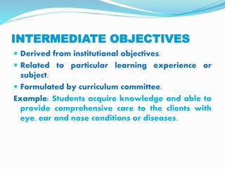 Well stated instructional objectives | PPTX