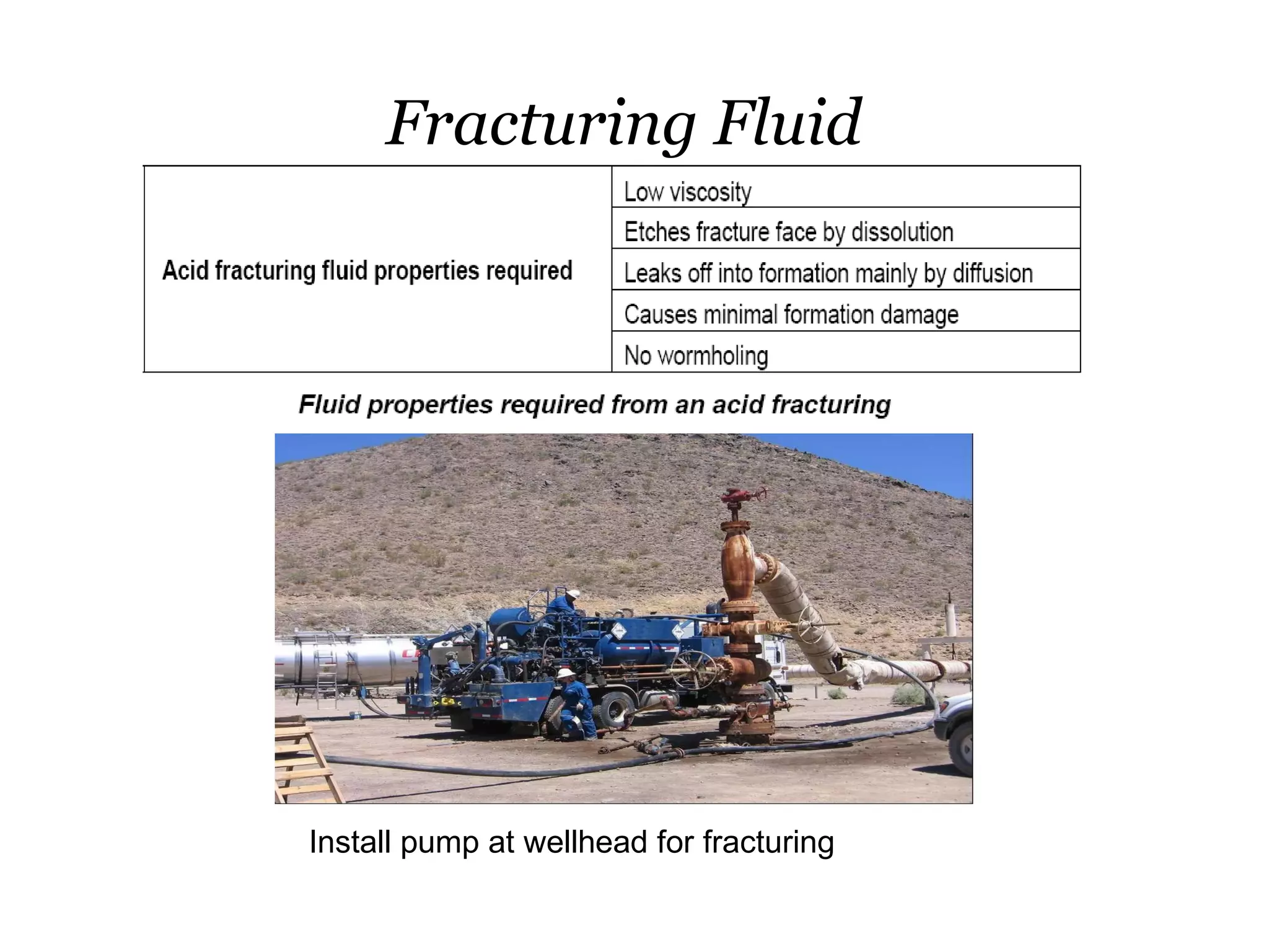 Well acidizing and fracturing to increase permeability | PPS