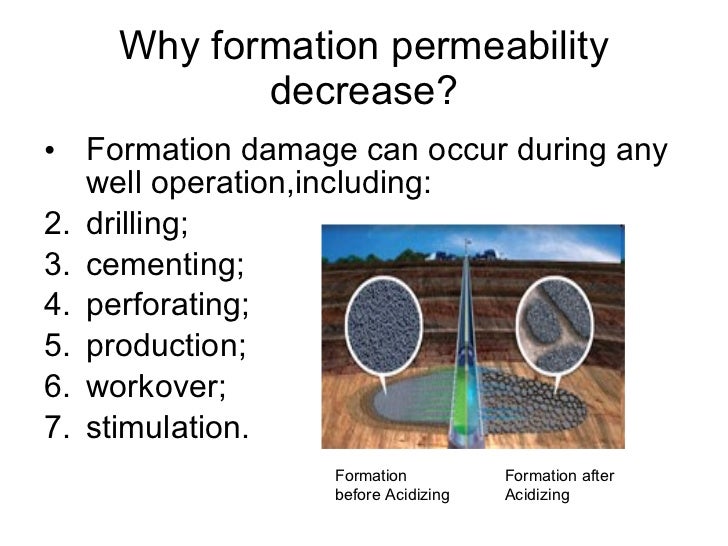 Well acidizing and fracturing to increase permeability