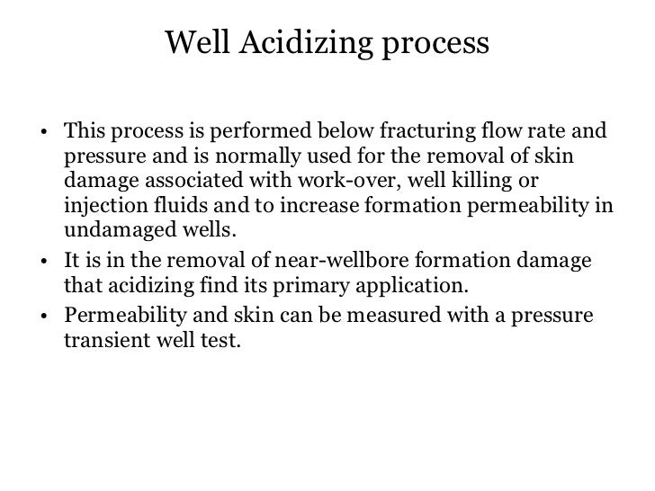 Well acidizing and fracturing to increase permeability