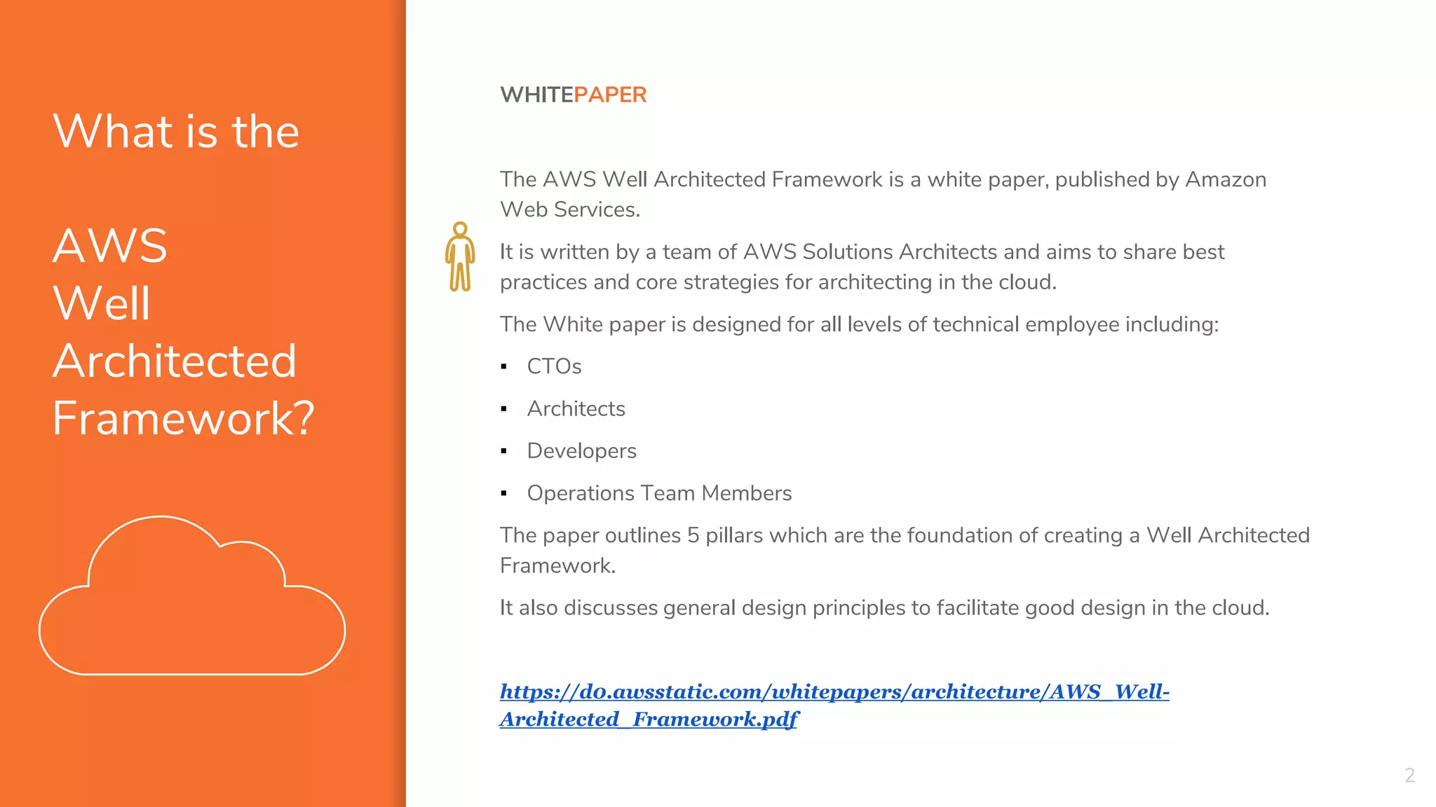 Aws Well Architected Framework Pptx Cloud Computing Internet