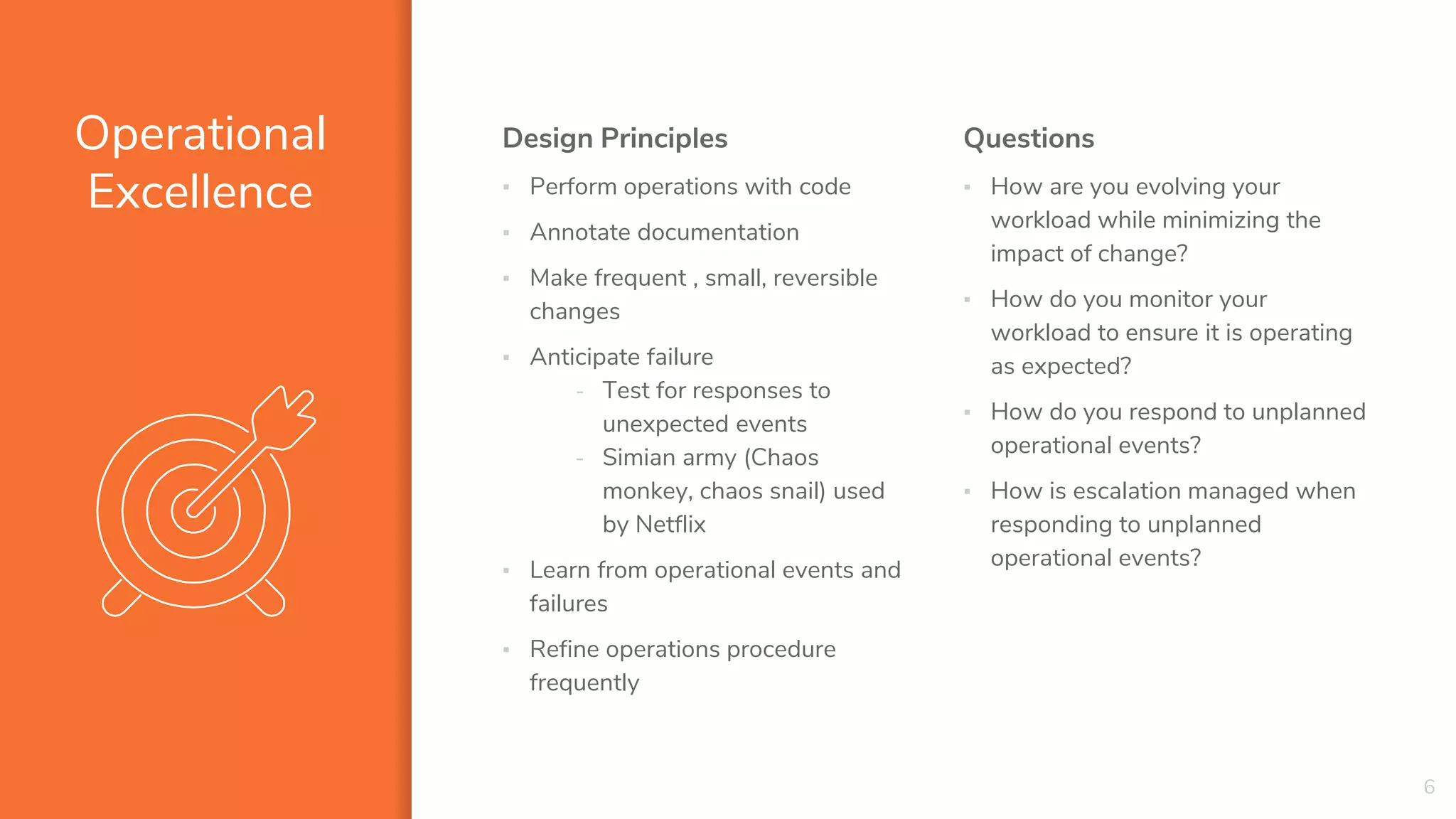 AWS Well Architected Framework | PPTX