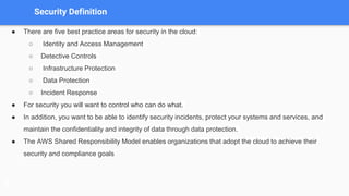 AWS Well Architected Framework | PPTX
