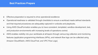 AWS Well Architected Framework | PPTX