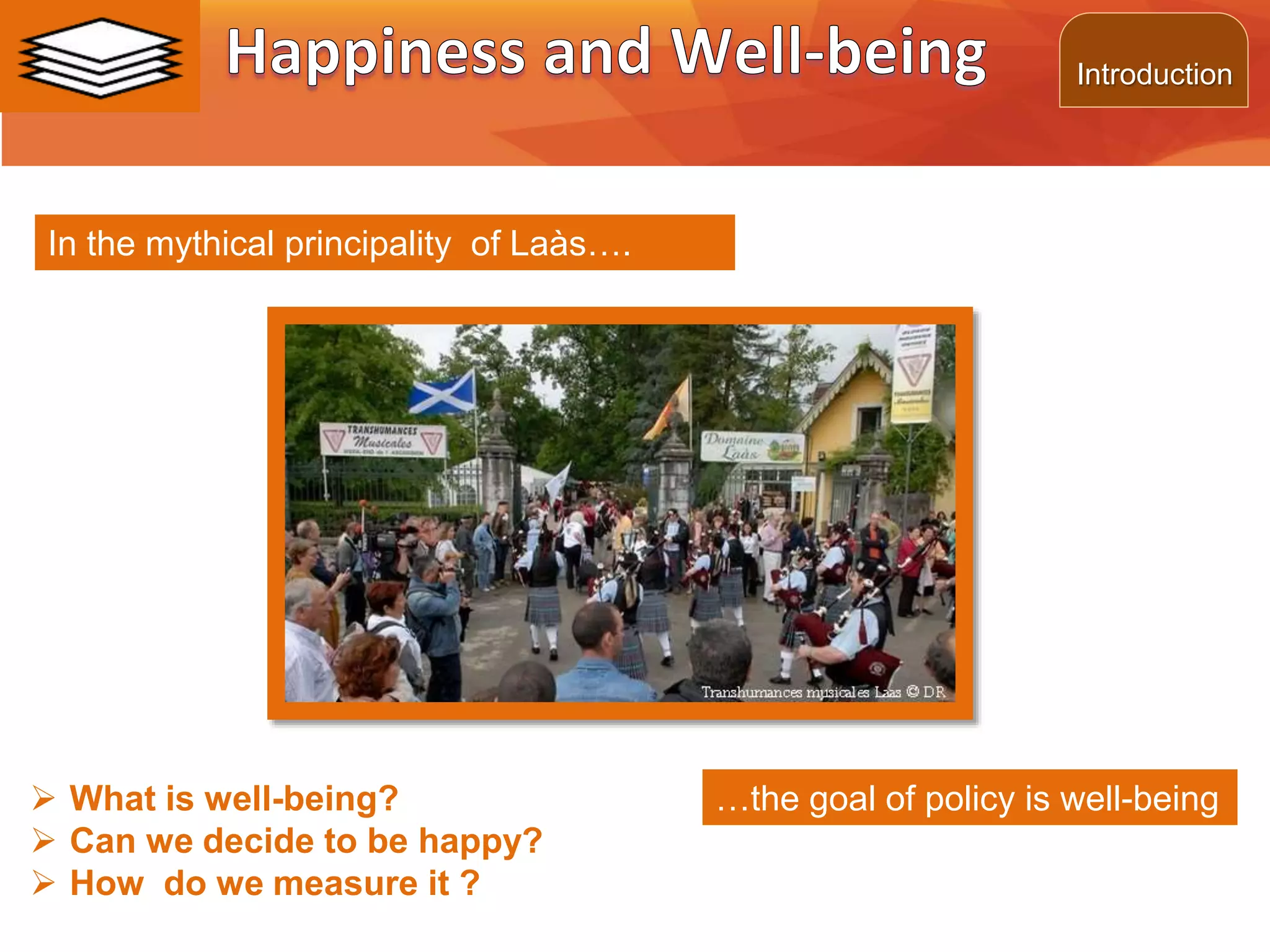 Happiness and Well-being | PPTX