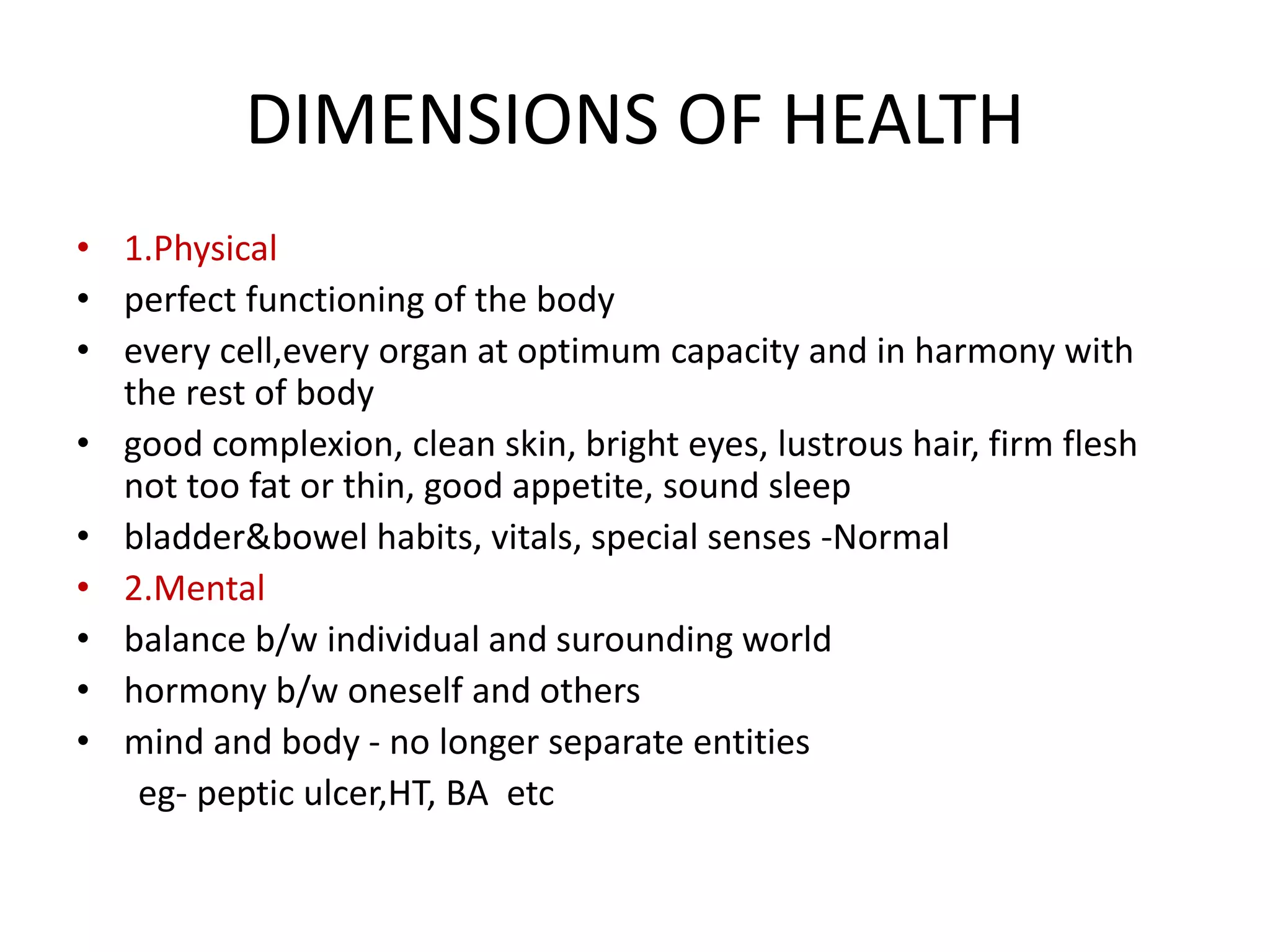 concept of Well being | PPTX