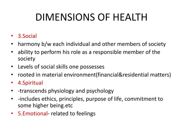 concept of Well being | PPTX