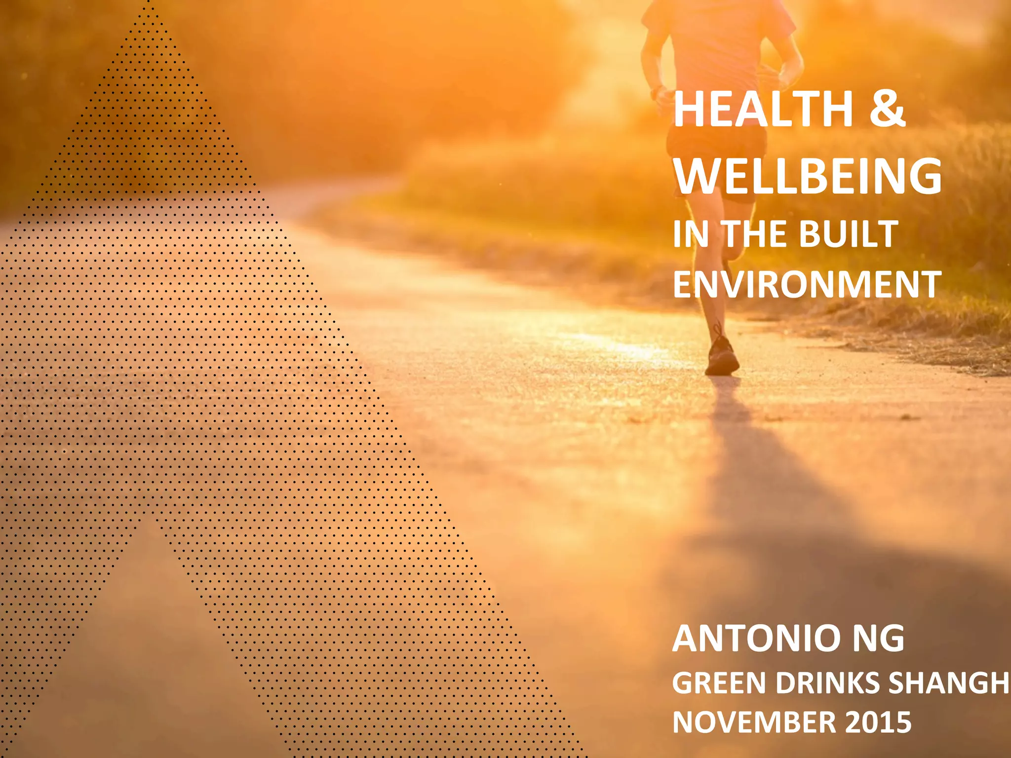 Health and Wellbeing in Built Environment | PDF