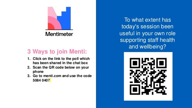 #Caring4NHSPeople virtual wellbeing session 12th January 2022 | PPTX