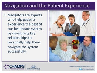 Patient Navigation: A Program to Enhance the Patient Experience and the ...
