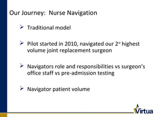 Using Patient Navigation in an Orthopedic Service Line to Drive ...