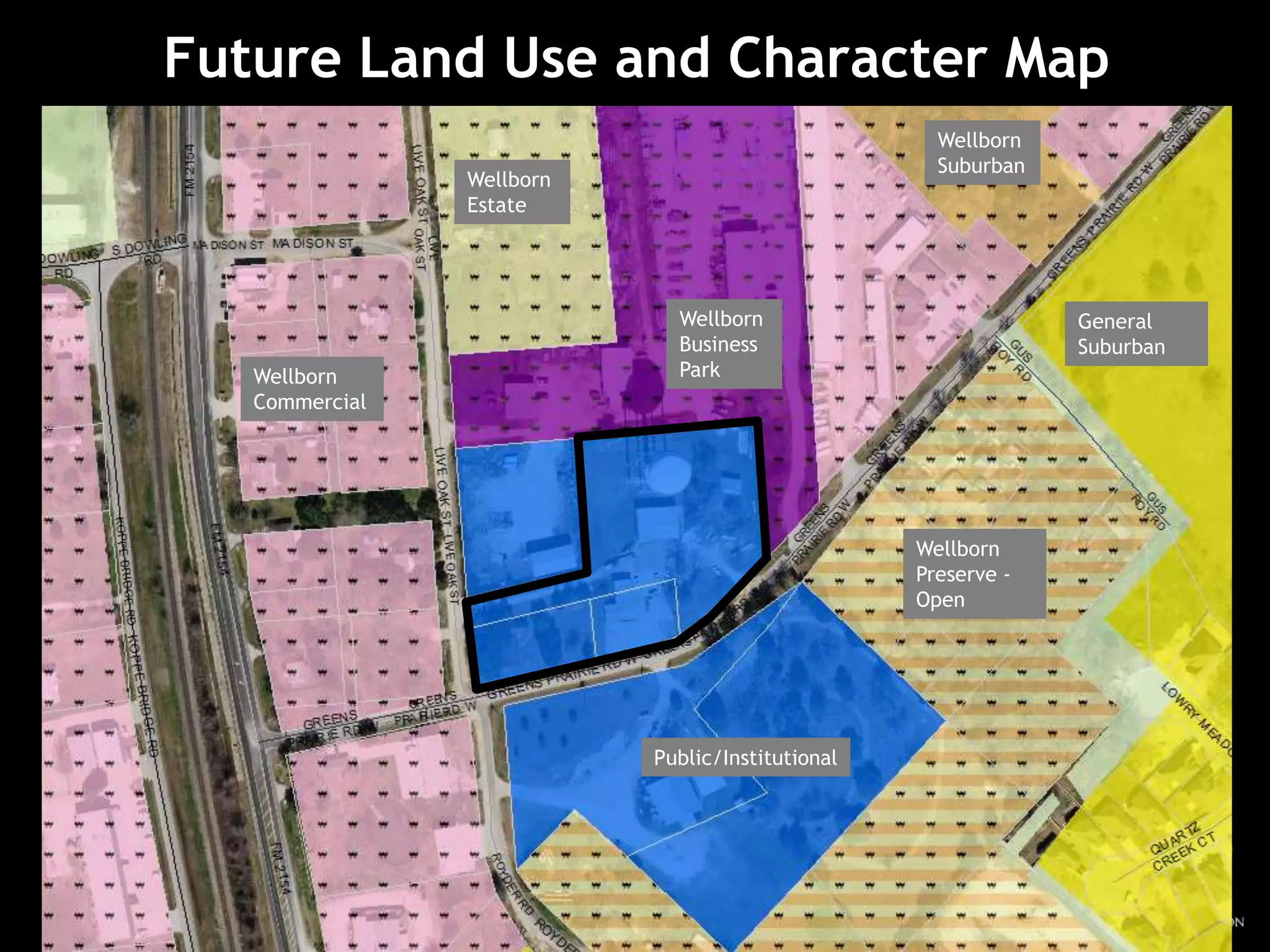 Wellborn SUD Rezoning | PPTX