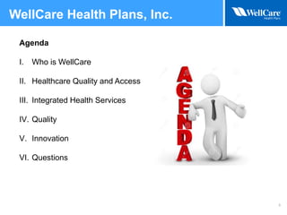 Children's Mental Health Services - Well Care Presentation | PPTX