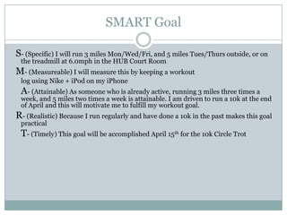 SMART Goal | PPTX