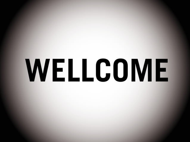 Wellcome slide share | PDF