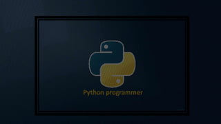 Wellcome to python | PPT