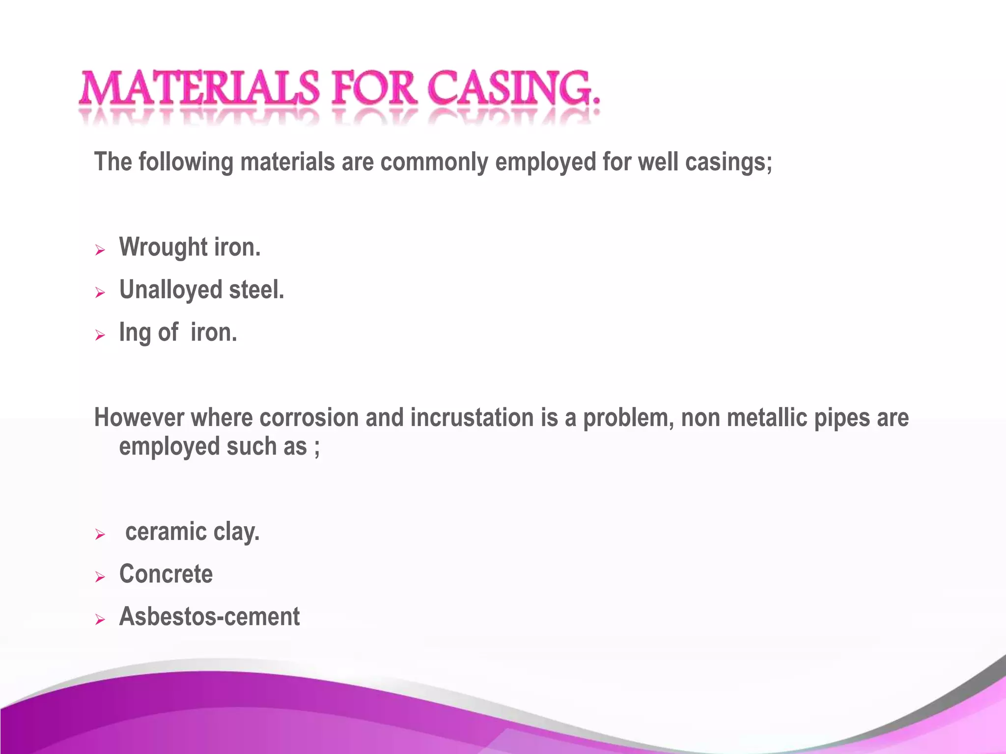 Well completion. | PPTX