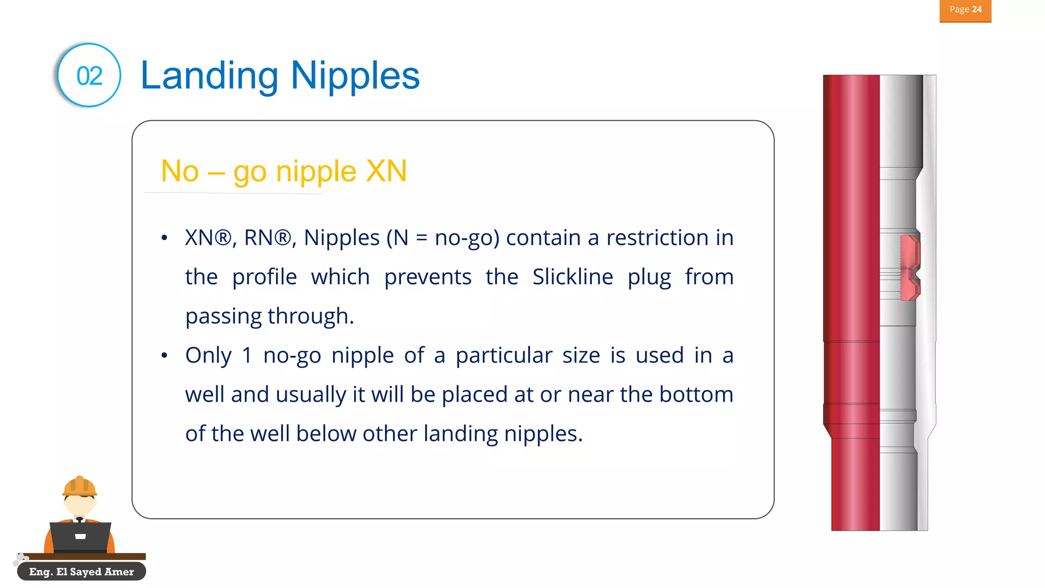 Well completion equipment 2. landing nipples | PDF
