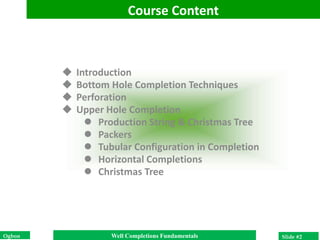 Well completion fundamentals | PPT