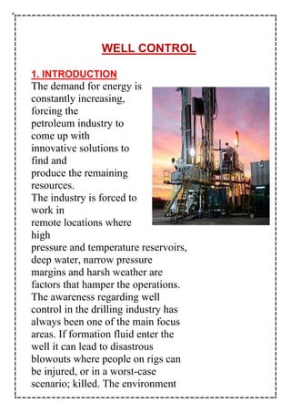 Well control 1) | PDF