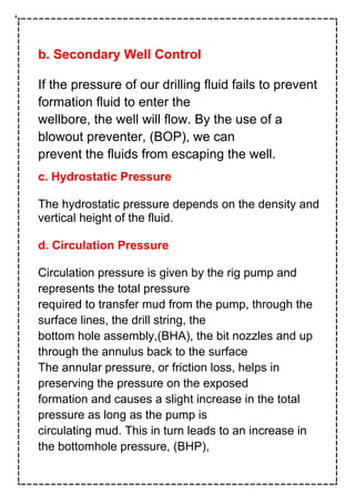 Well control 1) | PDF
