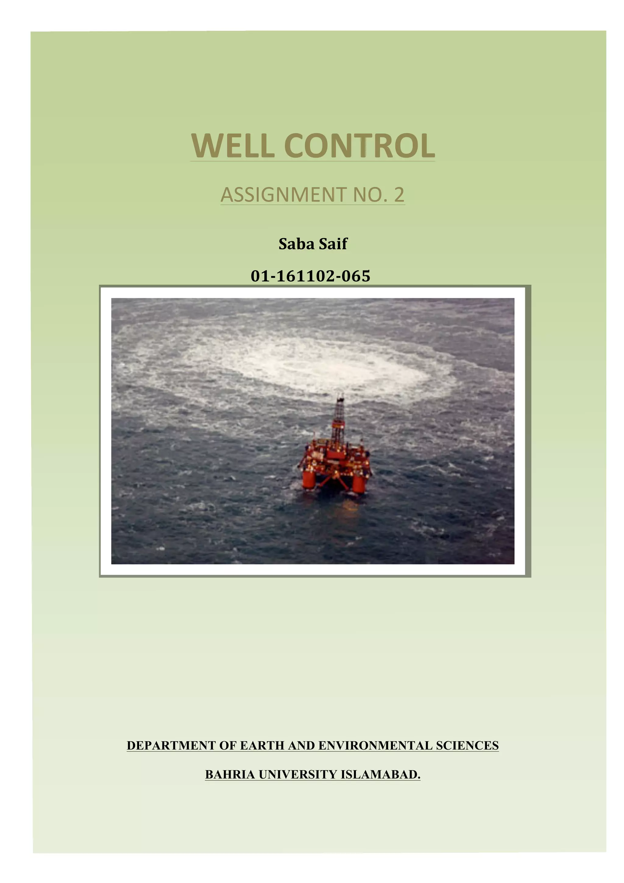 Well control | PDF