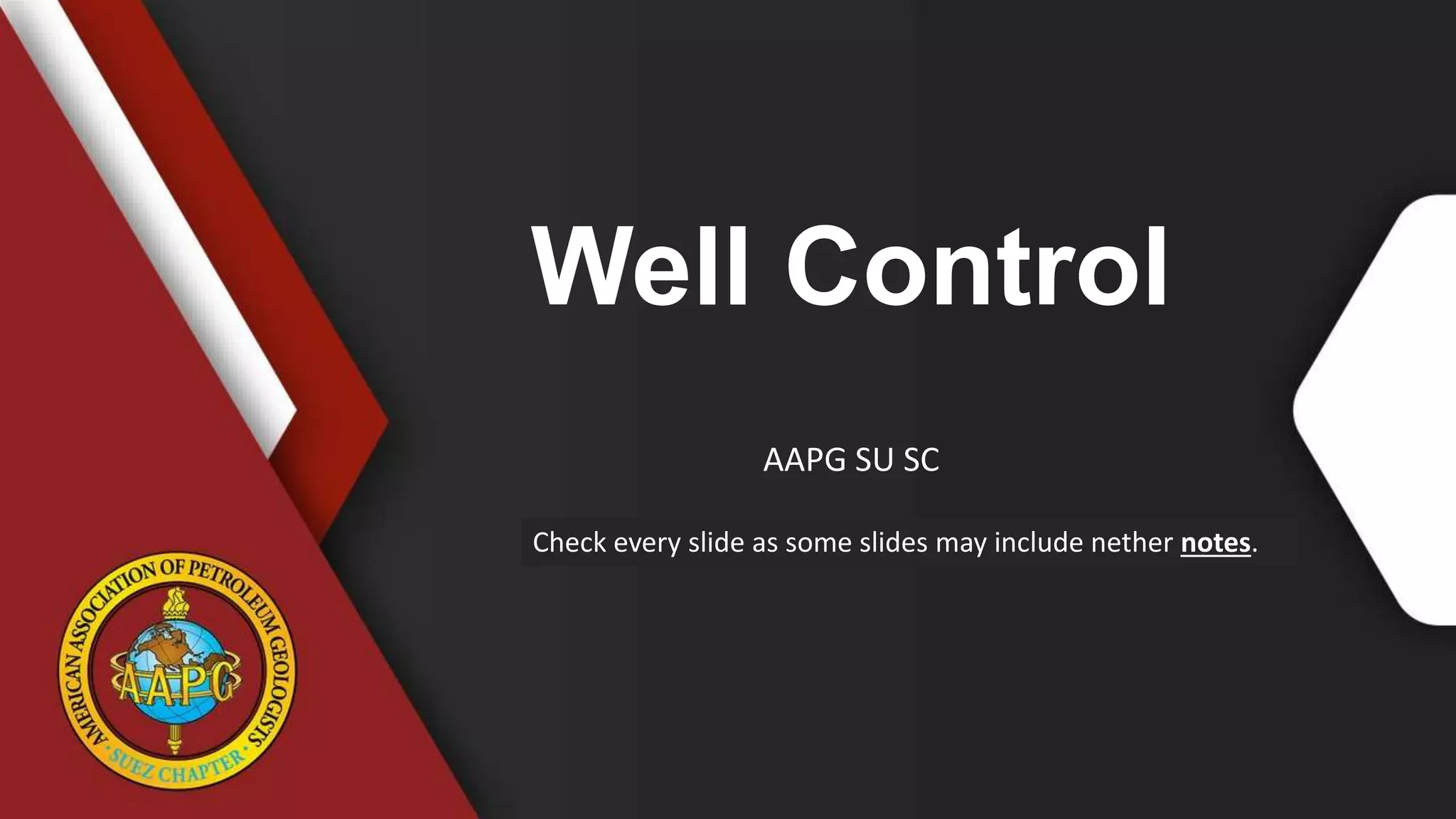 Well Control | PPTX