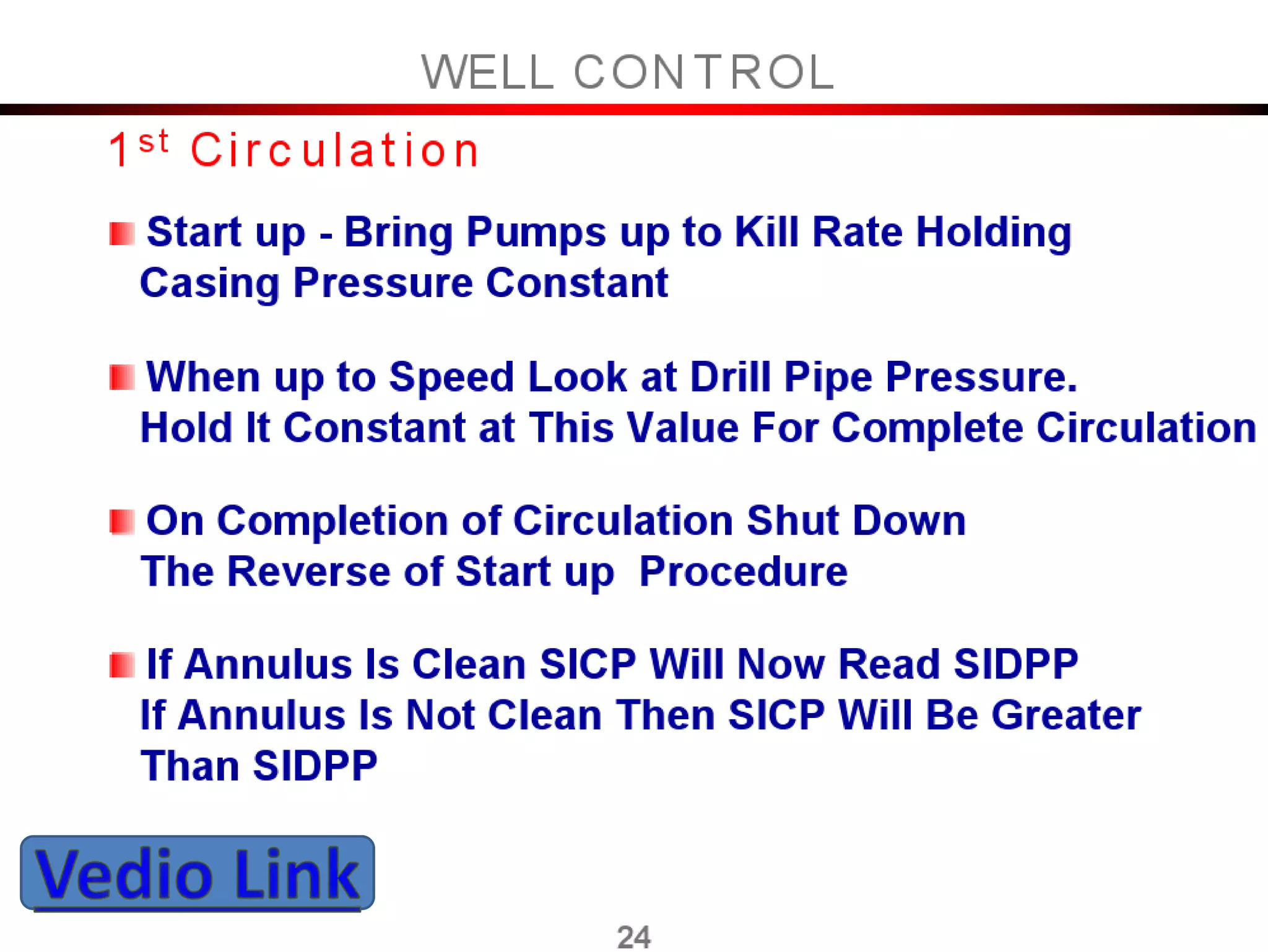 Well Control - Driller Method | PPSX