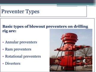 Well control equipment | PPTX