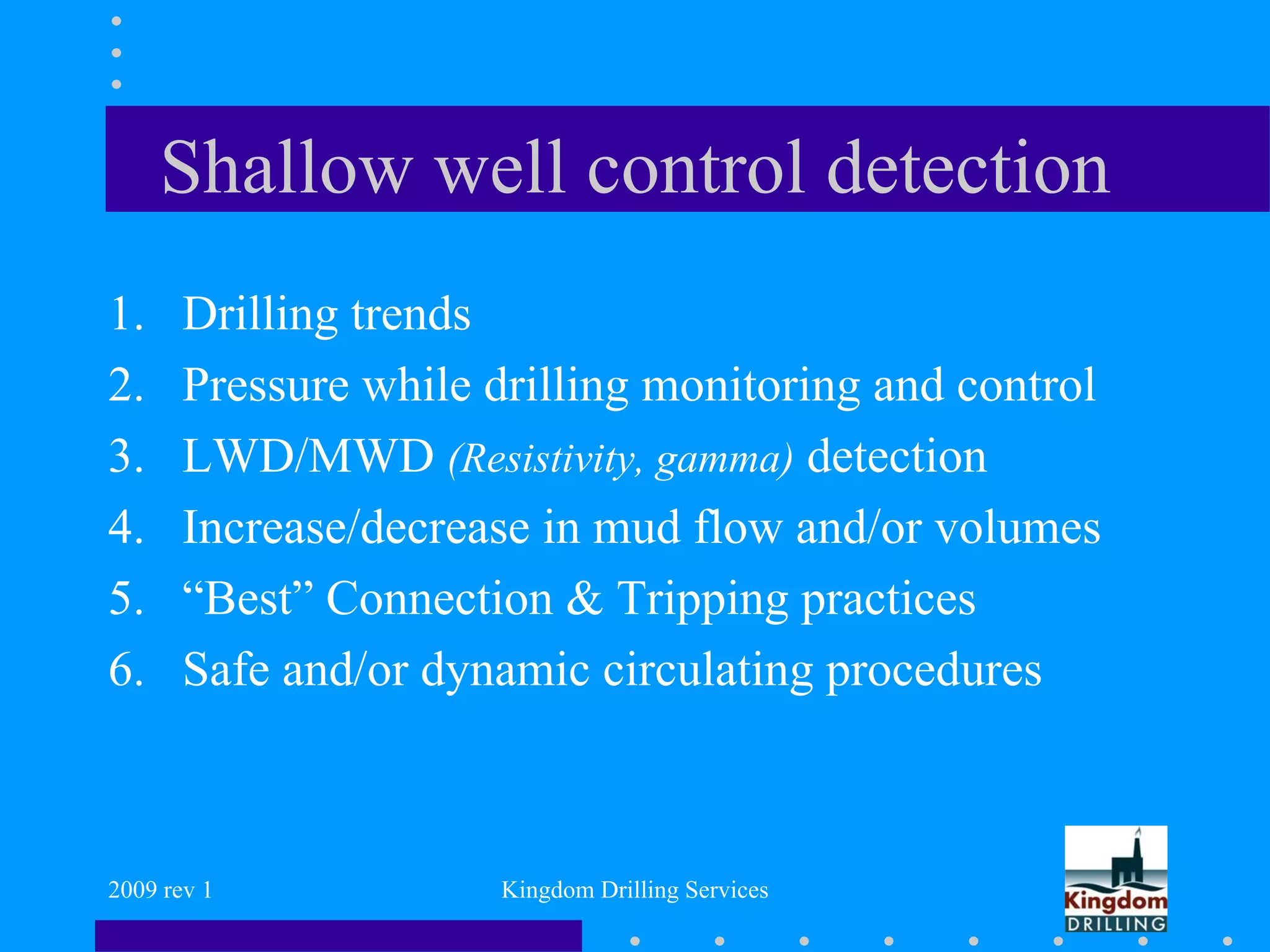 Well control intro presentation | PDF