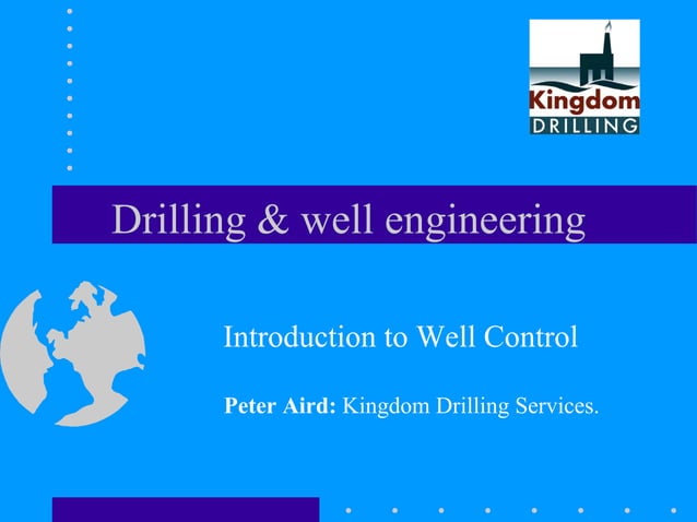 Well control intro presentation | PDF