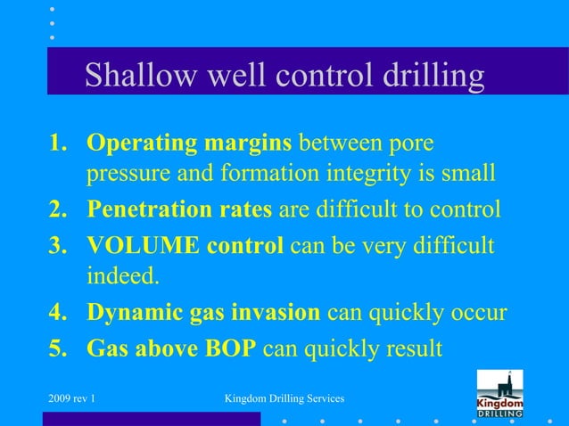 Well control intro presentation | PDF