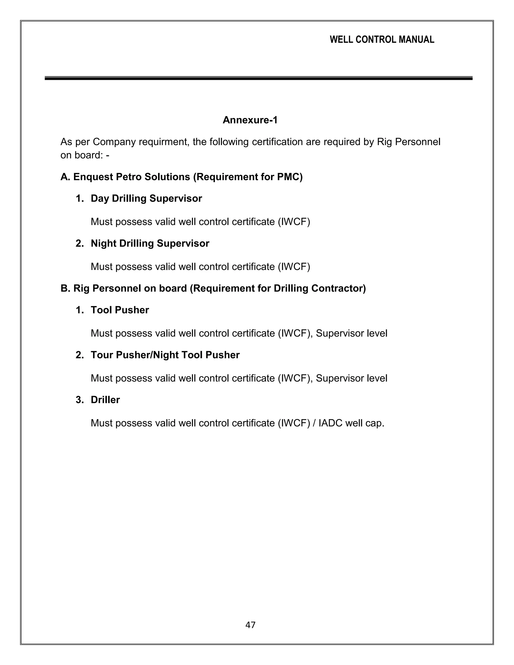 Well control manual_bharat_petro_resource (1) | PDF