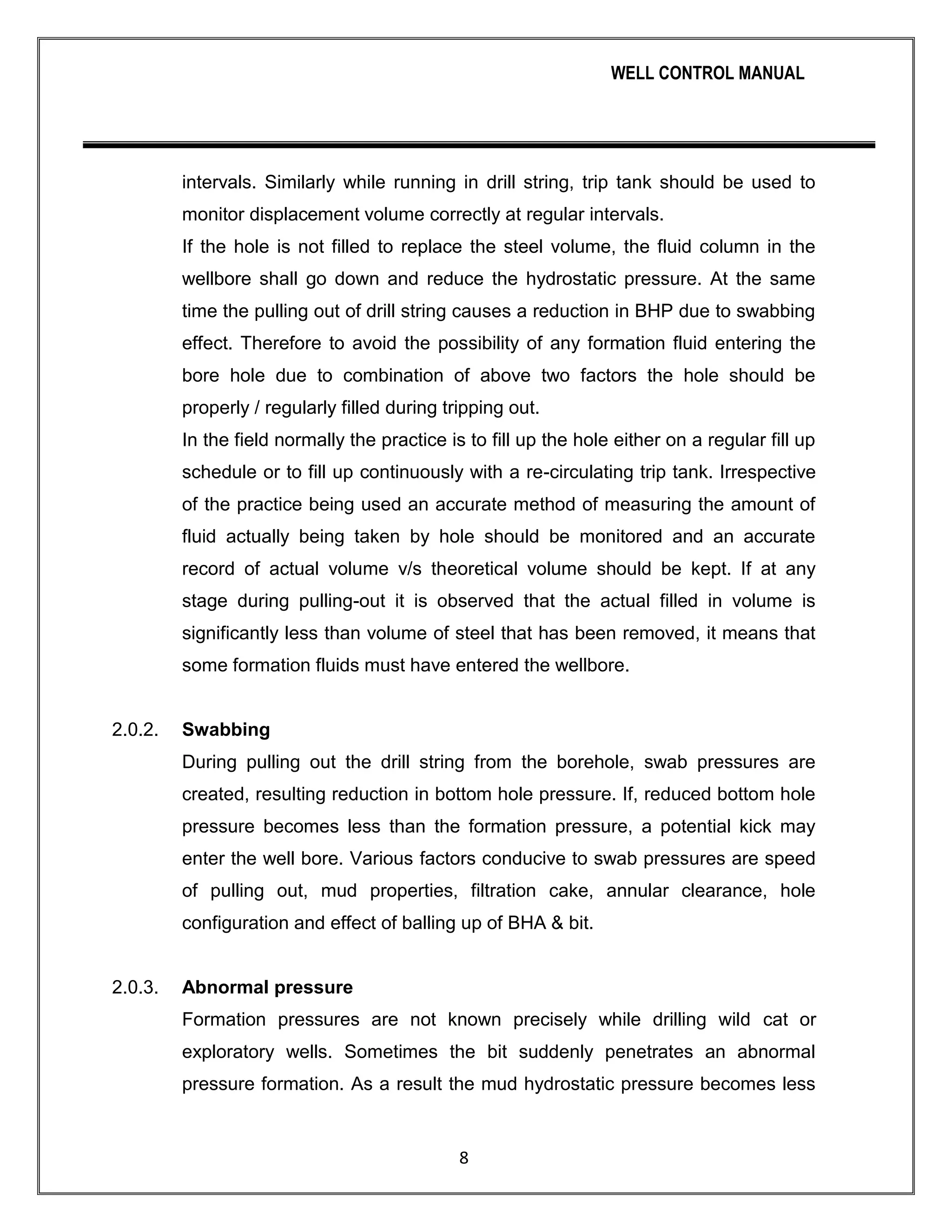 Well control manual_bharat_petro_resource (1) | PDF