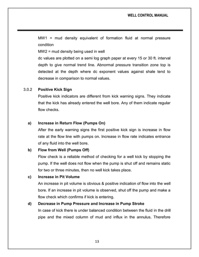 Well control manual_bharat_petro_resource (1) | PDF | First Aid | Injuries