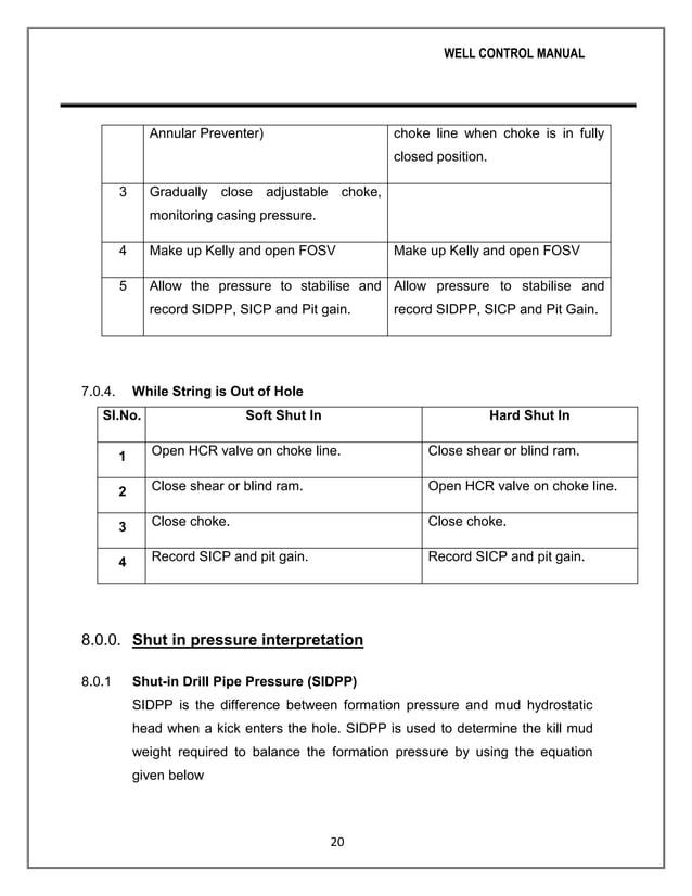 Well control manual_bharat_petro_resource (1) | PDF | First Aid | Injuries